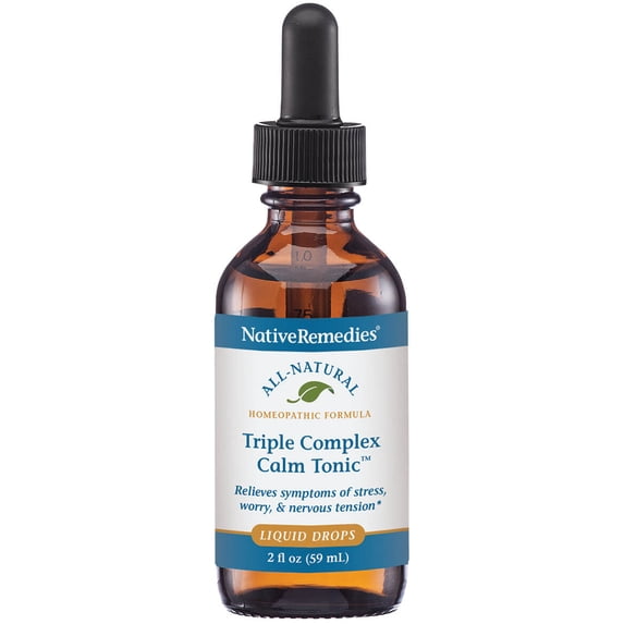 NativeRemedies Triple Complex Calm Tonic - Natural Homeopathic Formula ...