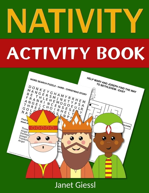 Nativity Activity Book: Bible-Based Activities That Tell the Story of ...