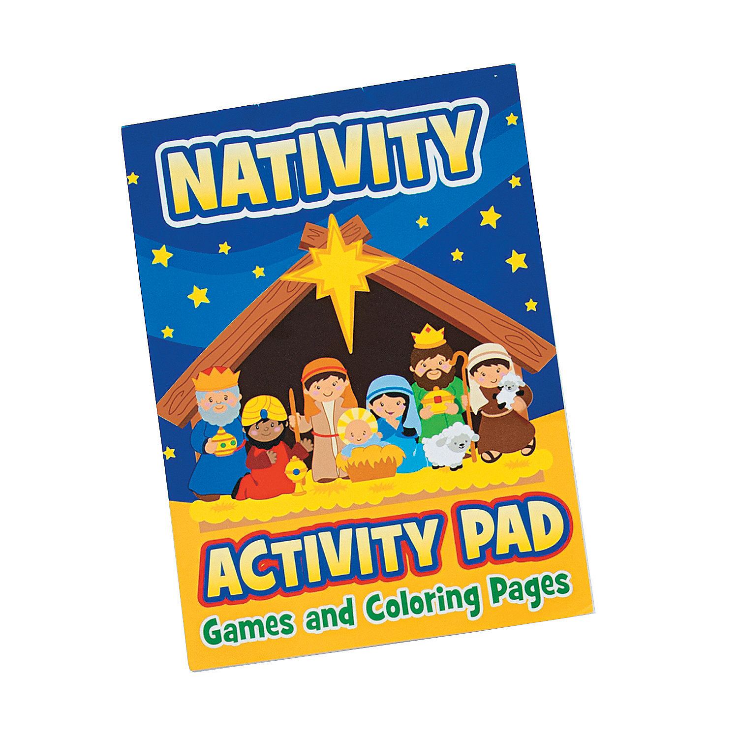 Nativity Activity Book W/ Stickers - Stationery - 24 Pieces - Walmart.com