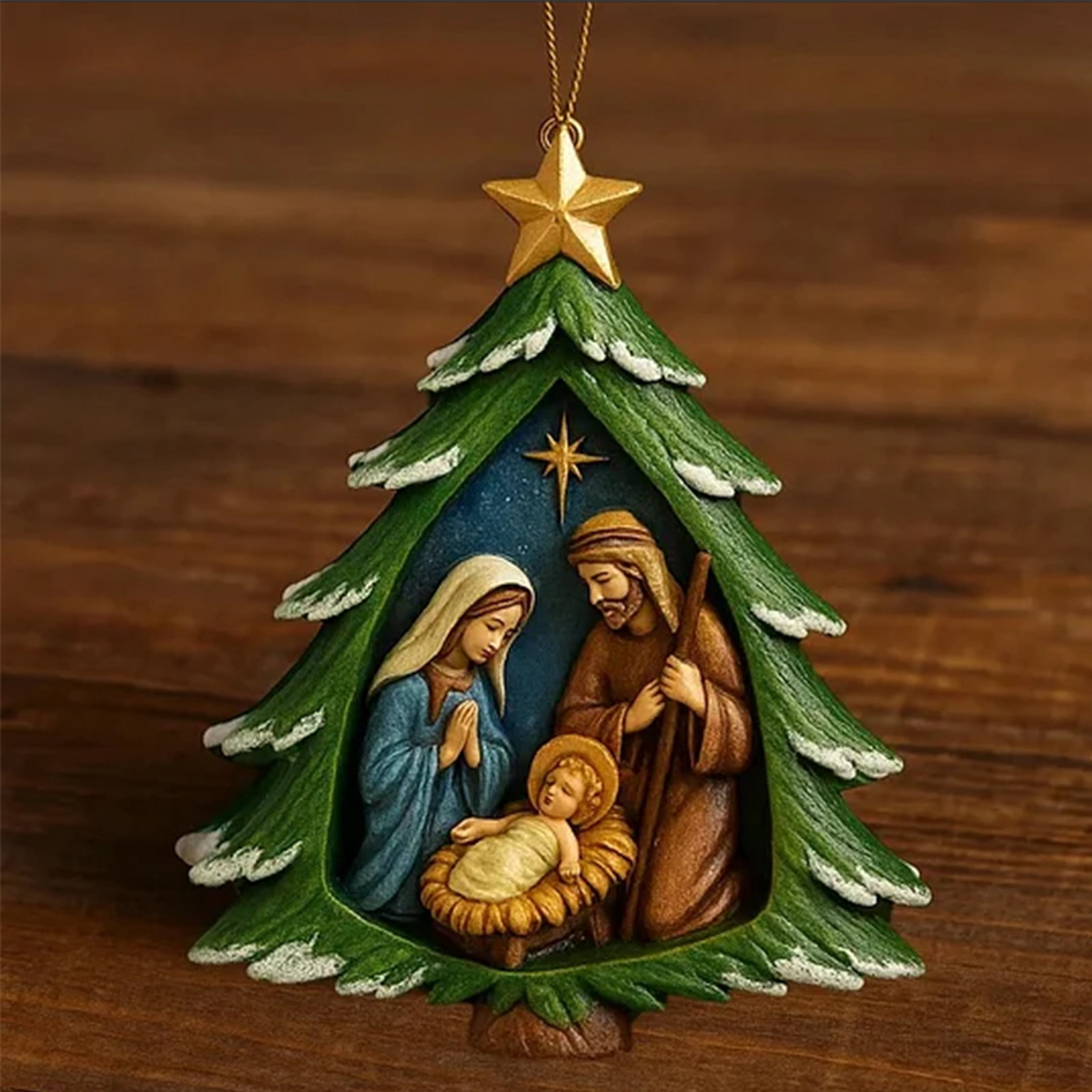 Nativity Christmas Tree Ornament – Celebrate the Meaning of Christmas ...
