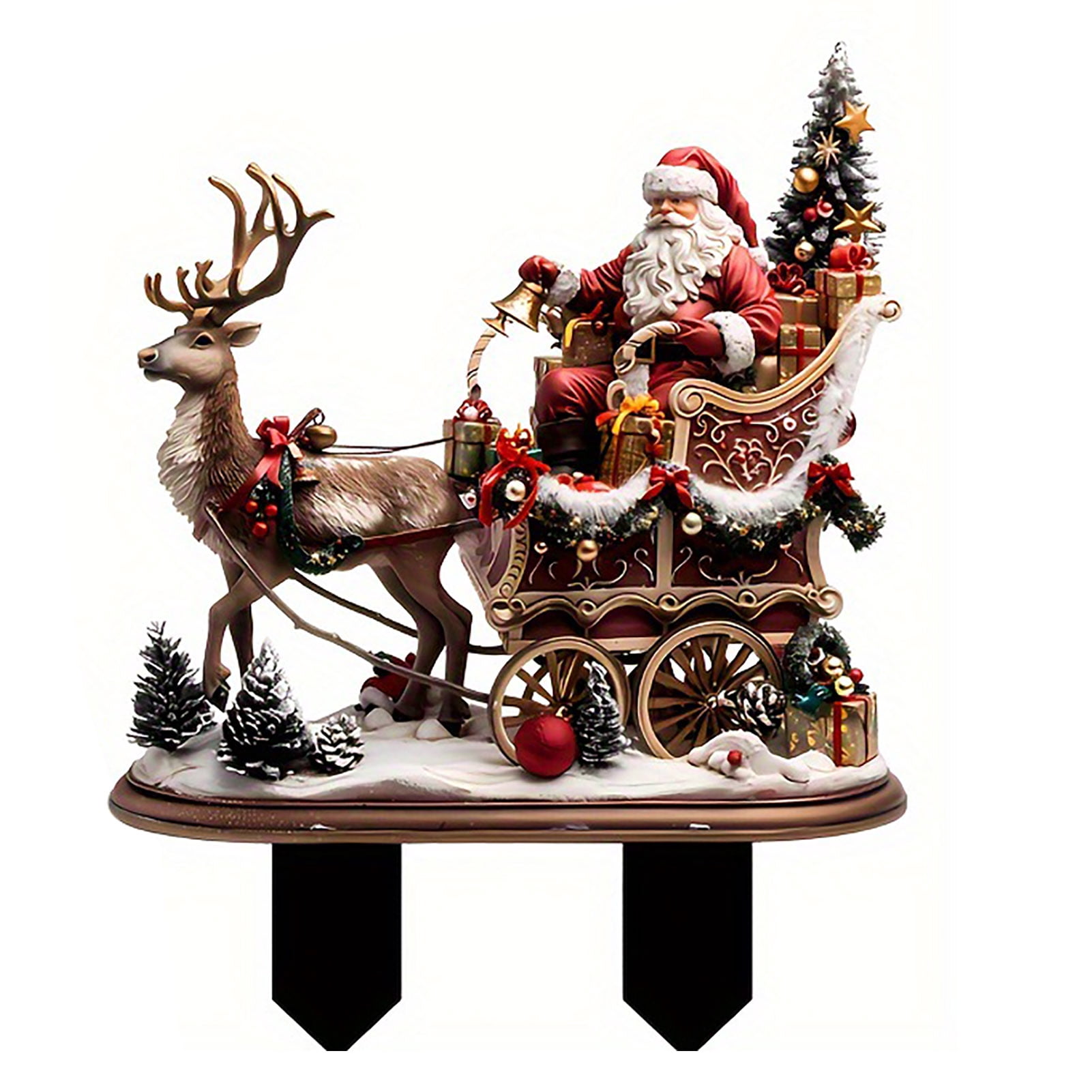 Nativity Scene Garden Stake Yard Decor 2D Flat Acrylic Christmas Ground ...