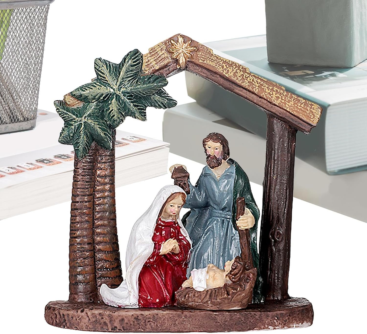Nativity Scene, Nativity Table Scenes - Sturdy Christmas Decoration ...
