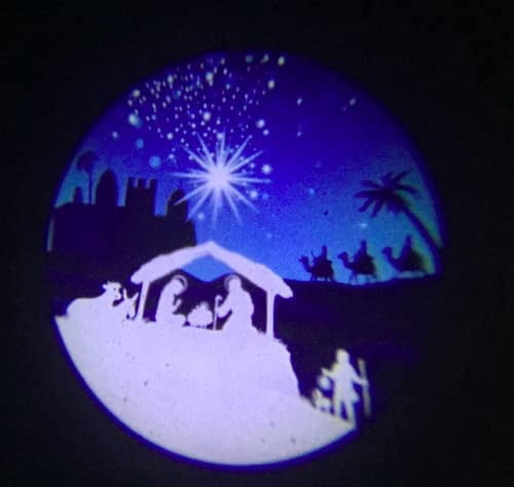 Nativity Scene Outdoor Projector, Christmas in Bethlehem, Christian ...