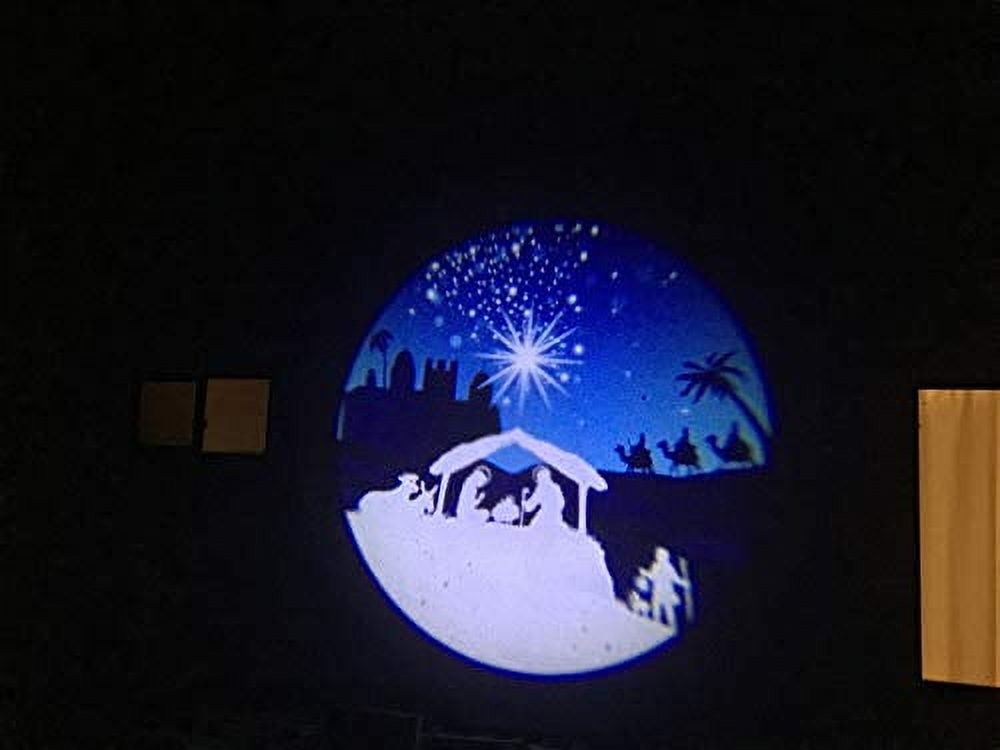 Nativity Scene Outdoor Projector, Christmas in Bethlehem, Christian ...