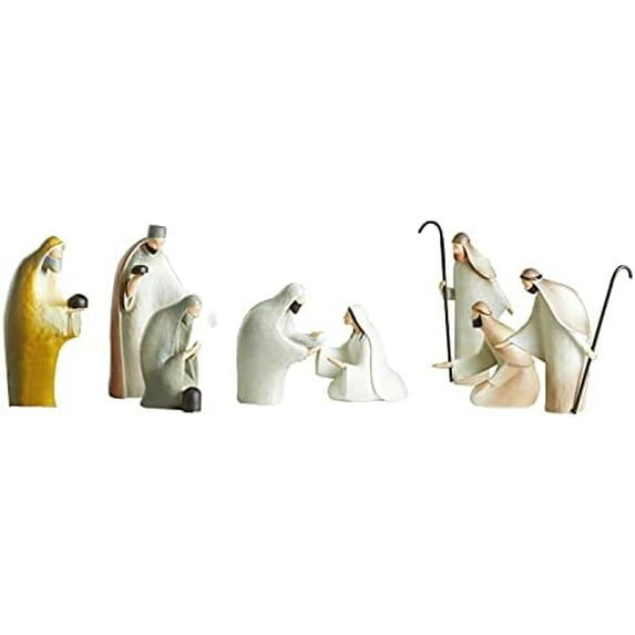 The Nativity Store Kate Lee Love's Pure Light Resin Nativity Set ...