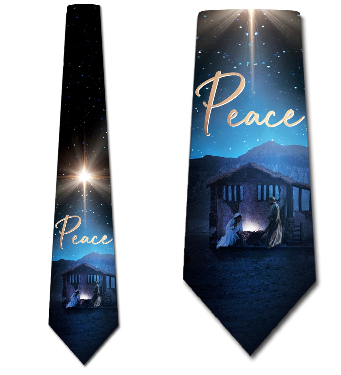 Nativity Ties Mens Religious Necktie Christmas Tie Holiday Gifts for ...