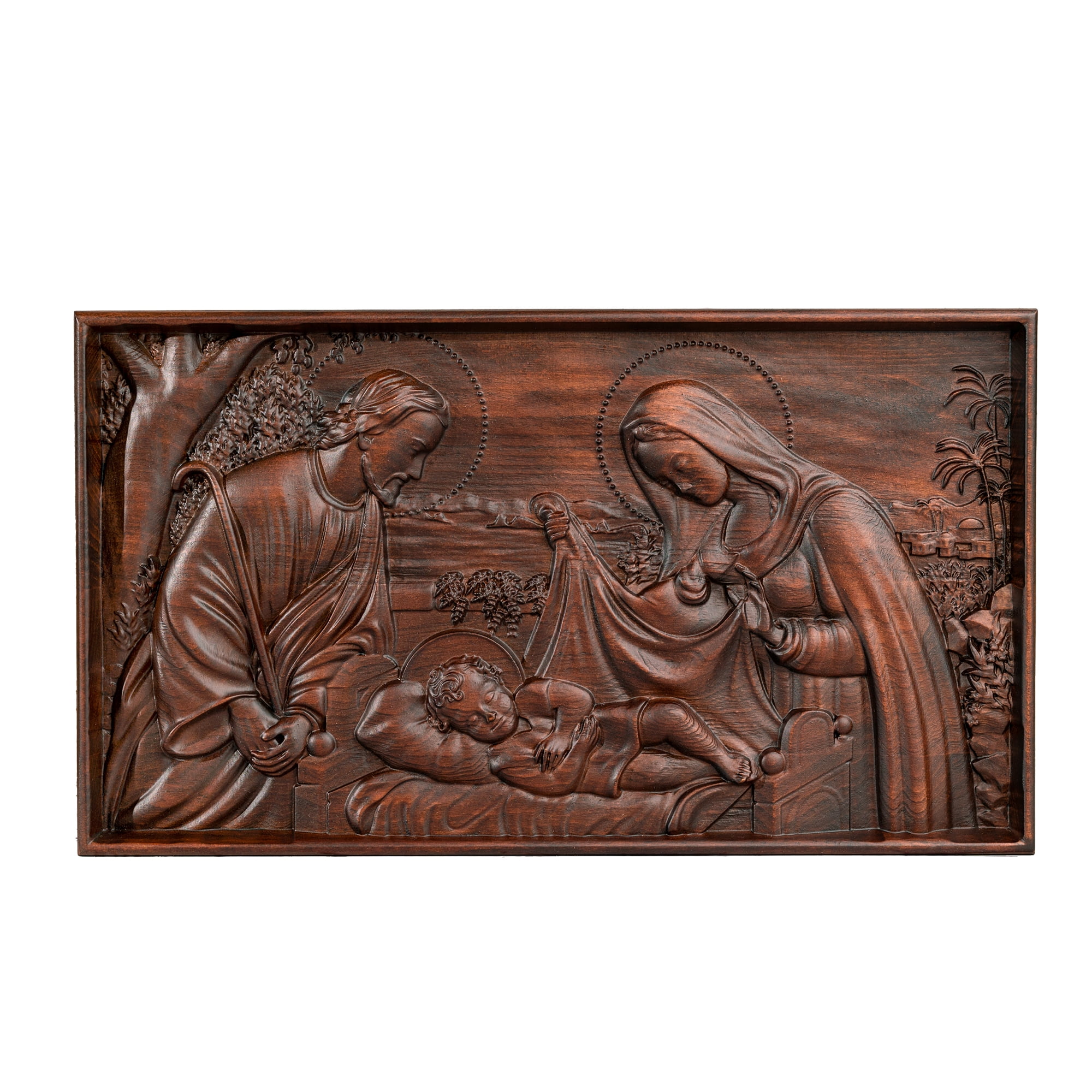 Nativity scene Christmas Jesus baby home decoration religious figure ...