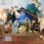 Melrose International LLC Nativity Screen 18.5"L x 8.5"H MDF - Walmart.com
