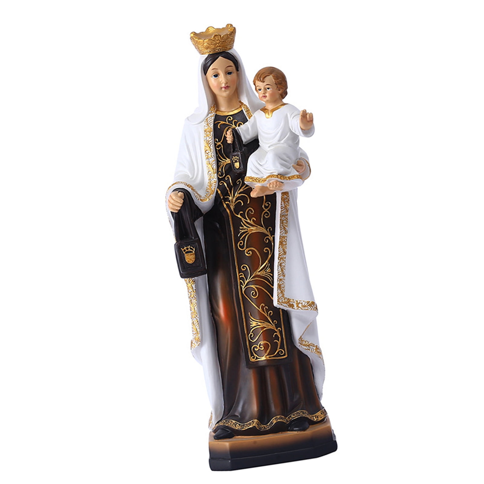 Nativitys Inspireds Mother Child Resin Statue Religious Sculpture ...
