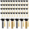 Natonhi 30 Sets 2026 Graduation Candy Tubes Jars Party Favor Gumball ...