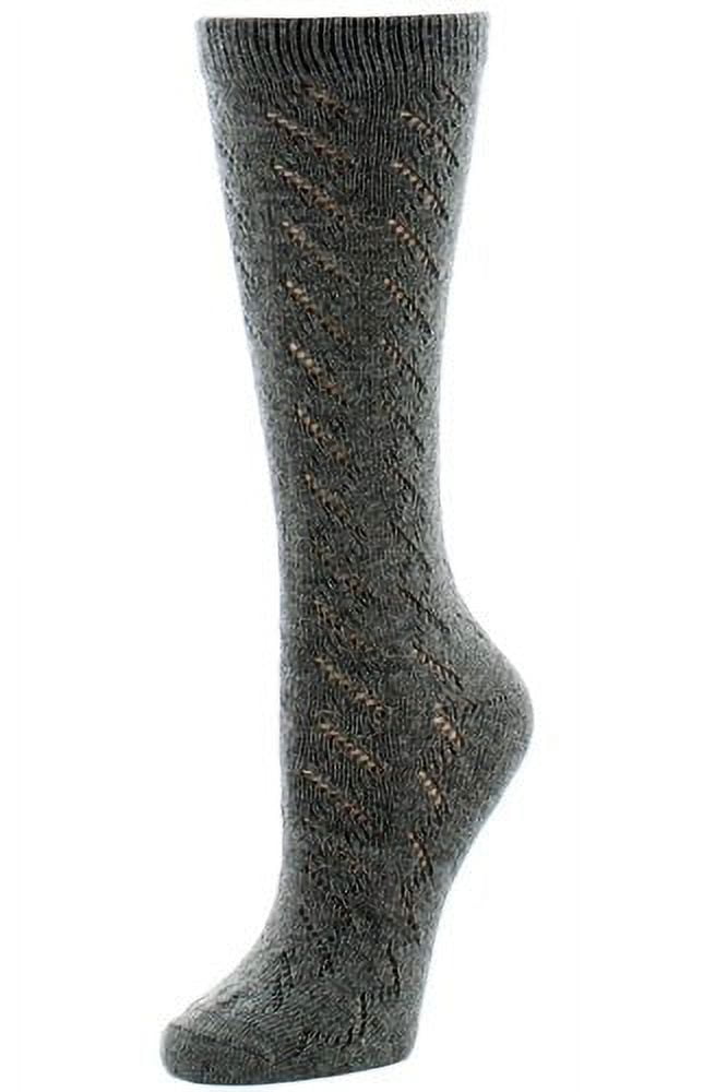 Natori Rumi Swirl Wool Blend Crew Sock NTL-605 - Walmart.com