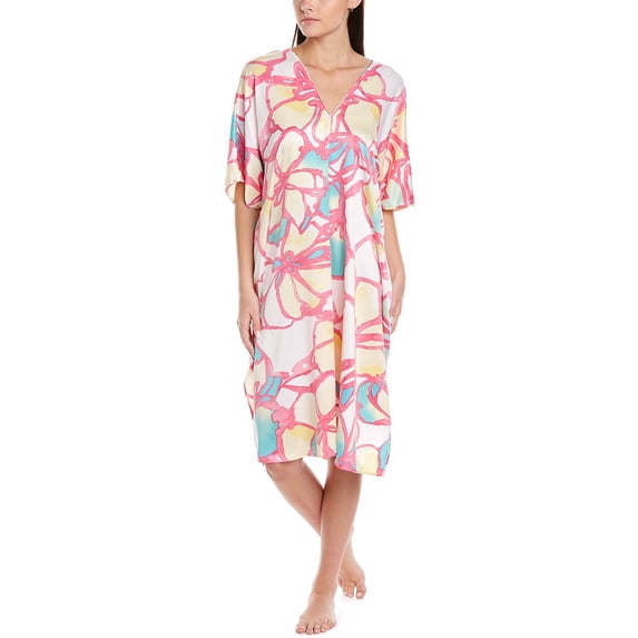 Natori womens Taisho Caftan, m, White - Walmart.com