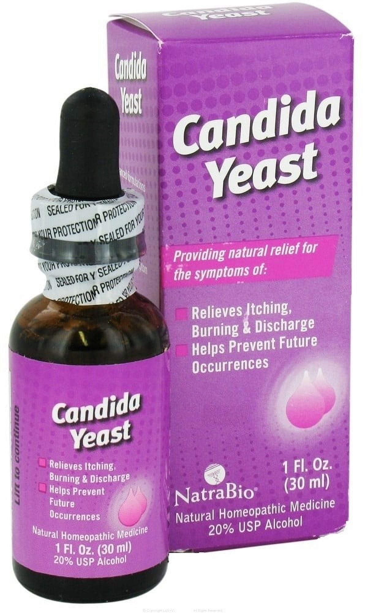 NatraBio Candida Yeast - 1 fl oz - Walmart.com