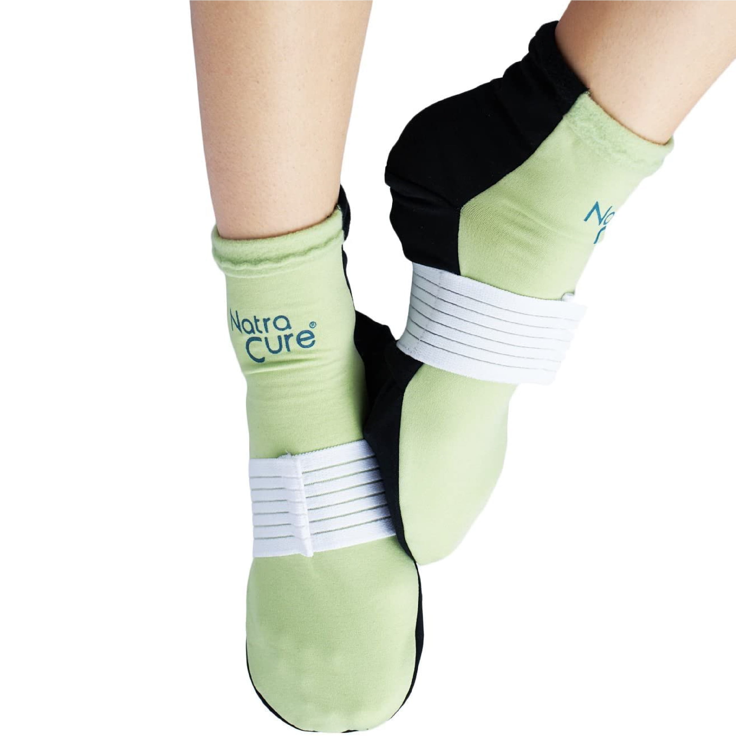 NatraCure Cold Therapy Socks (w/Compression Strap) - Extra Arch and ...