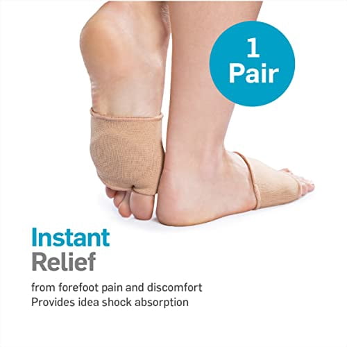NatraCure Gel Metatarsal Pads Forefoot Cushioning - Metatarsalgia Foot ...