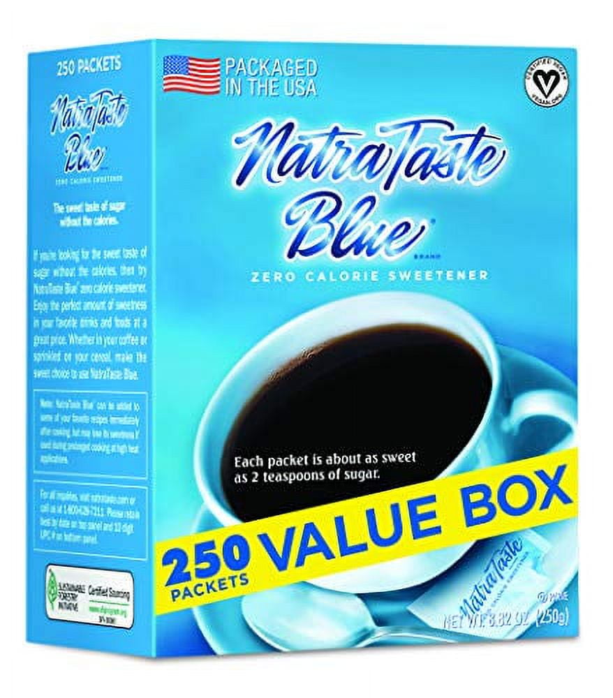 NatraTaste Blue Zero Calorie Sweetener, Bulk Sugar Substitute for ...