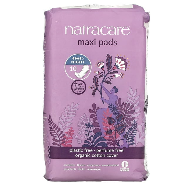 Natracare Natural Organic Pads, 10 Ct - Walmart.com