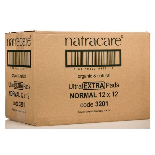 Natracare Ultra Extra Pads, Regular with wings - 12 x 12 ct - Walmart.com