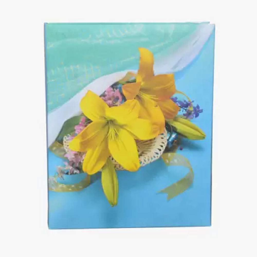 Natraj 4x6 Photo Album 30 Pages 120 Photos Red Floral Pattern - Walmart.com