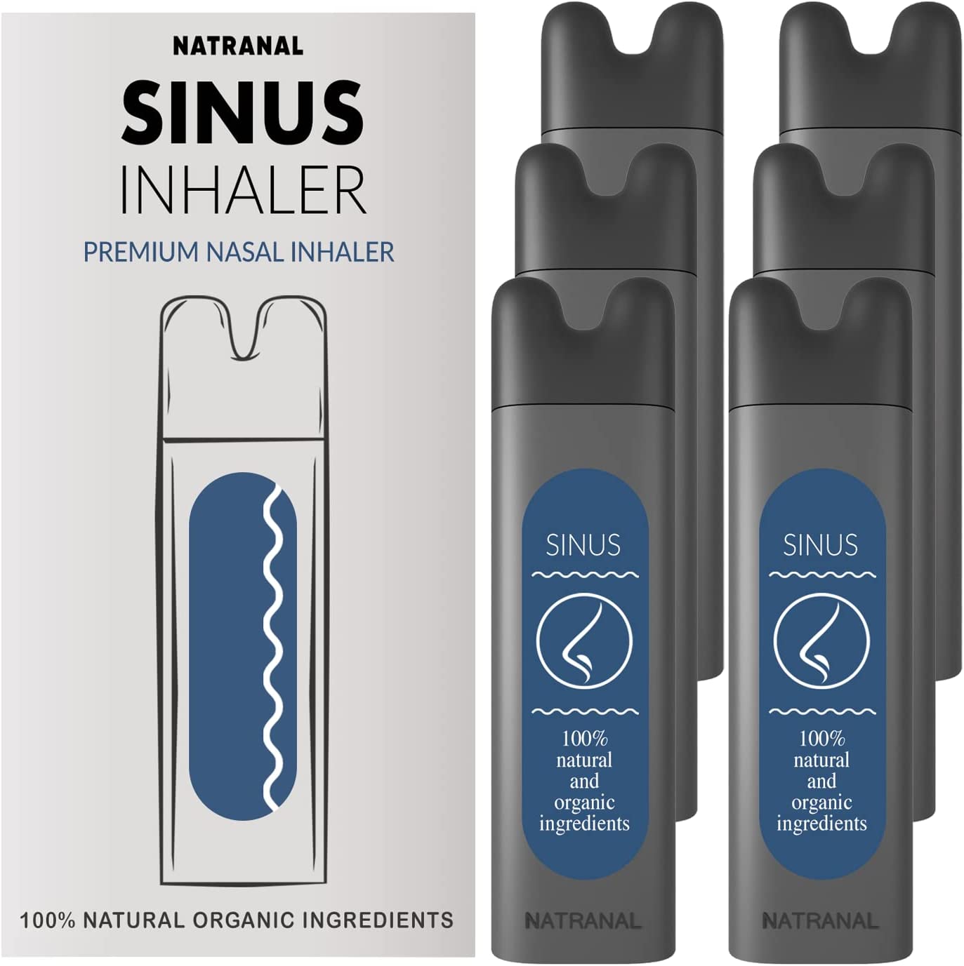 Natranal Sinus Clearing Nasal Puffer (6 Pack) - Walmart.com