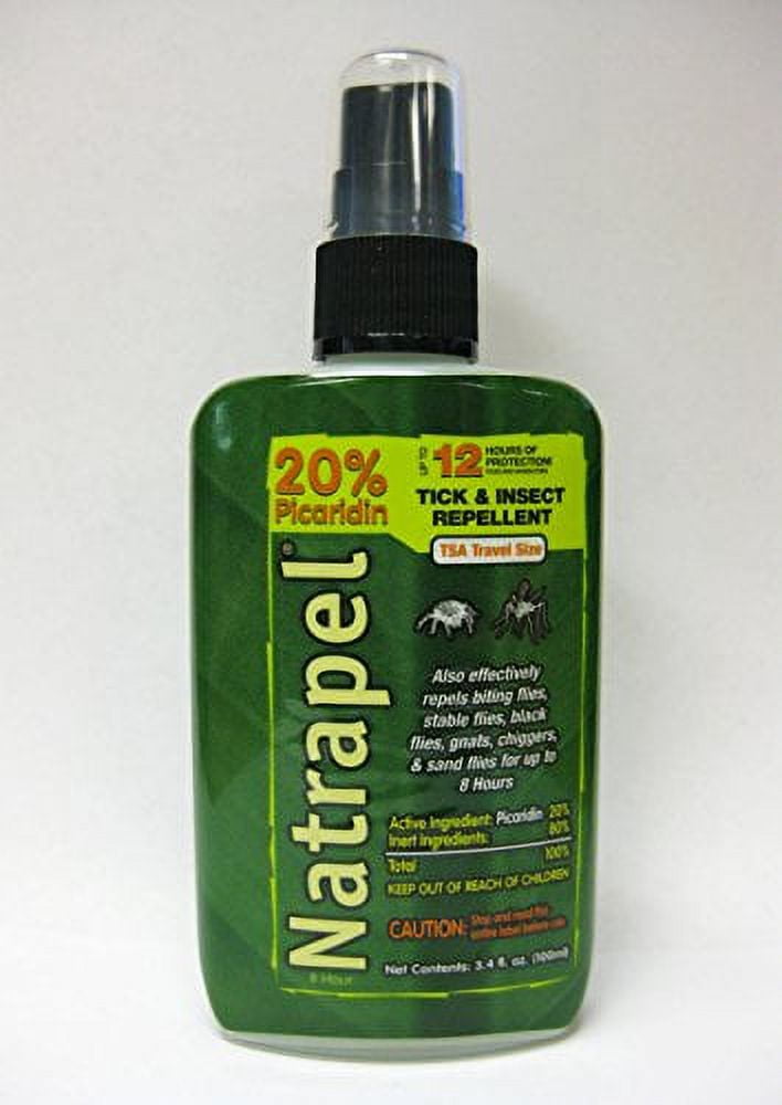 Natrapel 8-Hour Tick and Insect Repellent Pump, 3.4 oz, 2 Count ...