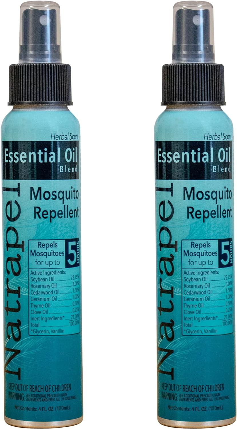 Natrapel Essential Oil Insect Repellent - Herbal Scent (2 Pack ...