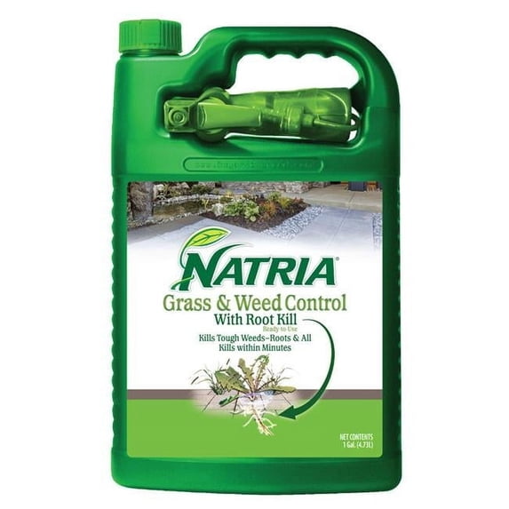 Natria 1 gal RTU Liquid Grass and Weed Killer, Post Emergent Herbicide ...