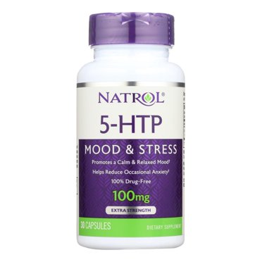 Natrol 5-HTP Time Release 100mg Tablets, 45 Ct - Walmart.com