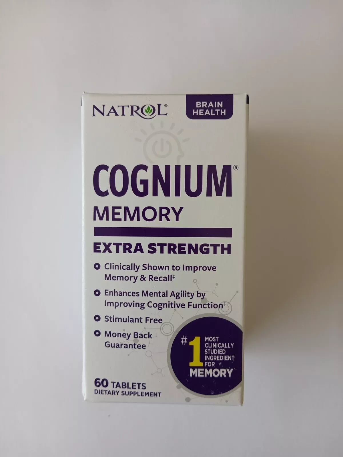 Natrol Cognium Memory Tablets Dietary Supplement for Brain Health ...