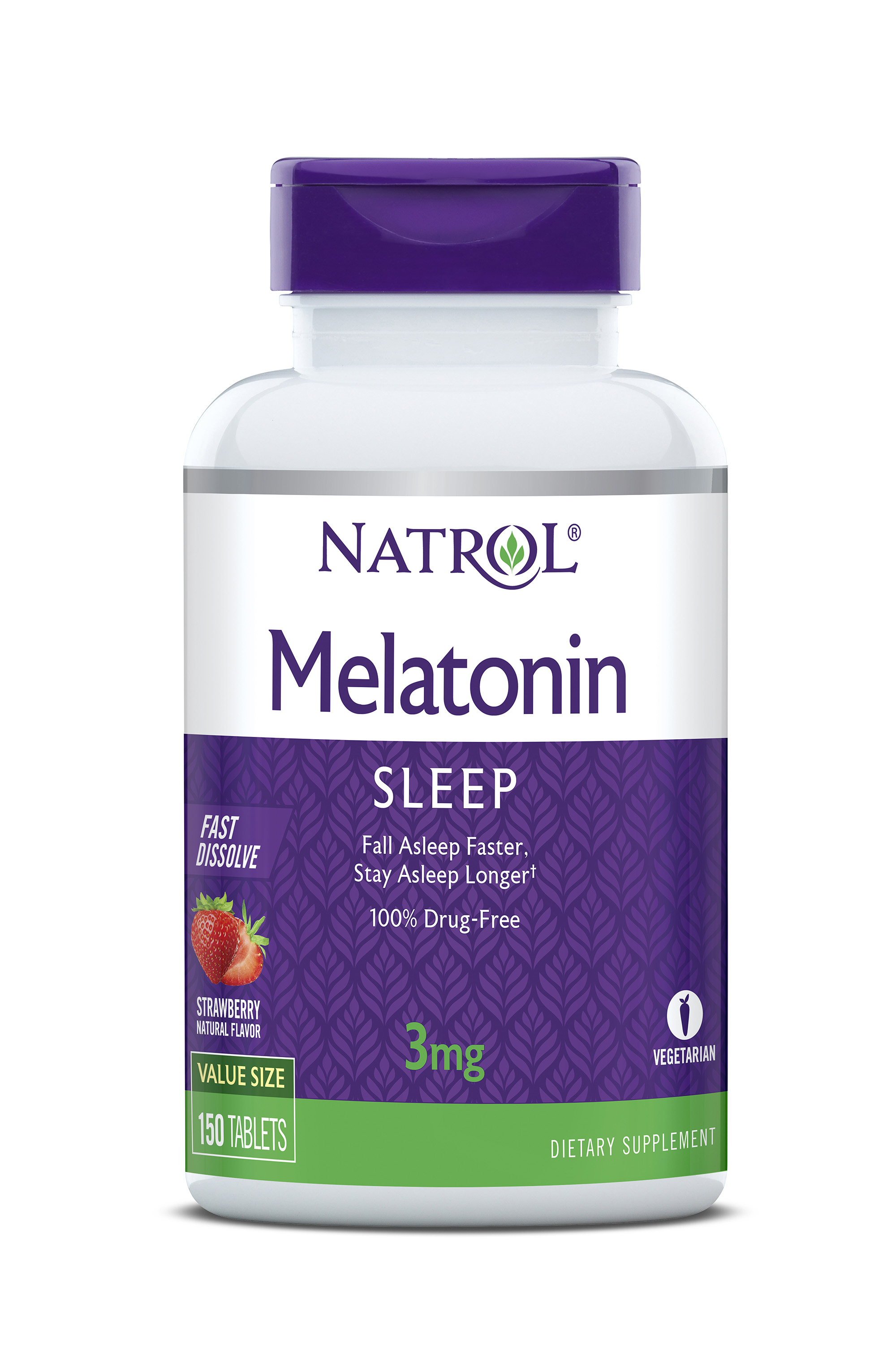Natrol Advanced Sleep Melatonin 10mg Time Release Tablets, 60 Ct ...