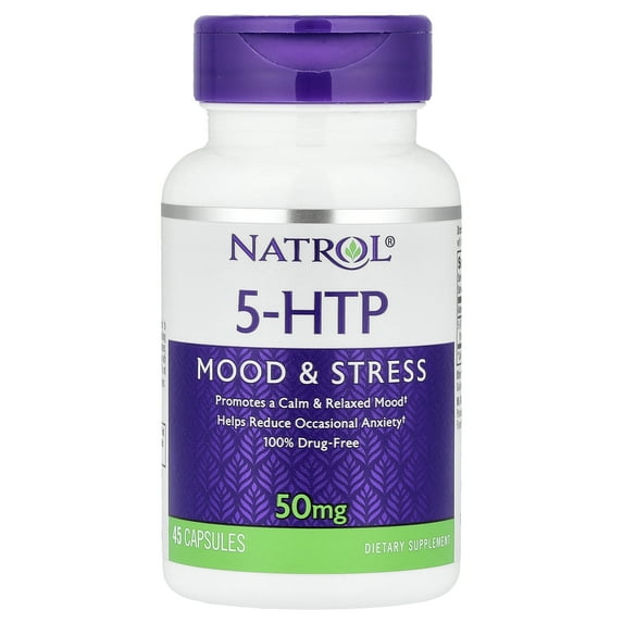 Natrol 5-HTP, 100mg Time Release Dietary Supplement, 45 ea - Walmart.com