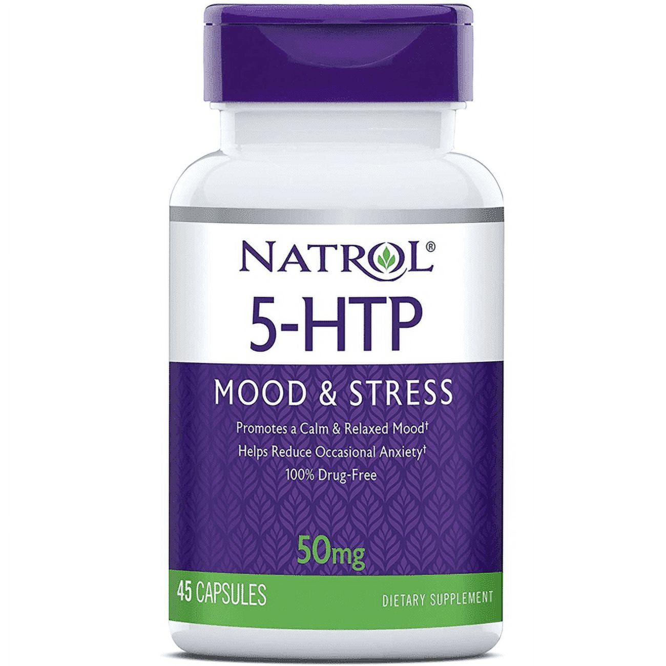Natrol 5-HTP, 100mg Time Release Dietary Supplement, 45 ea - Walmart.com