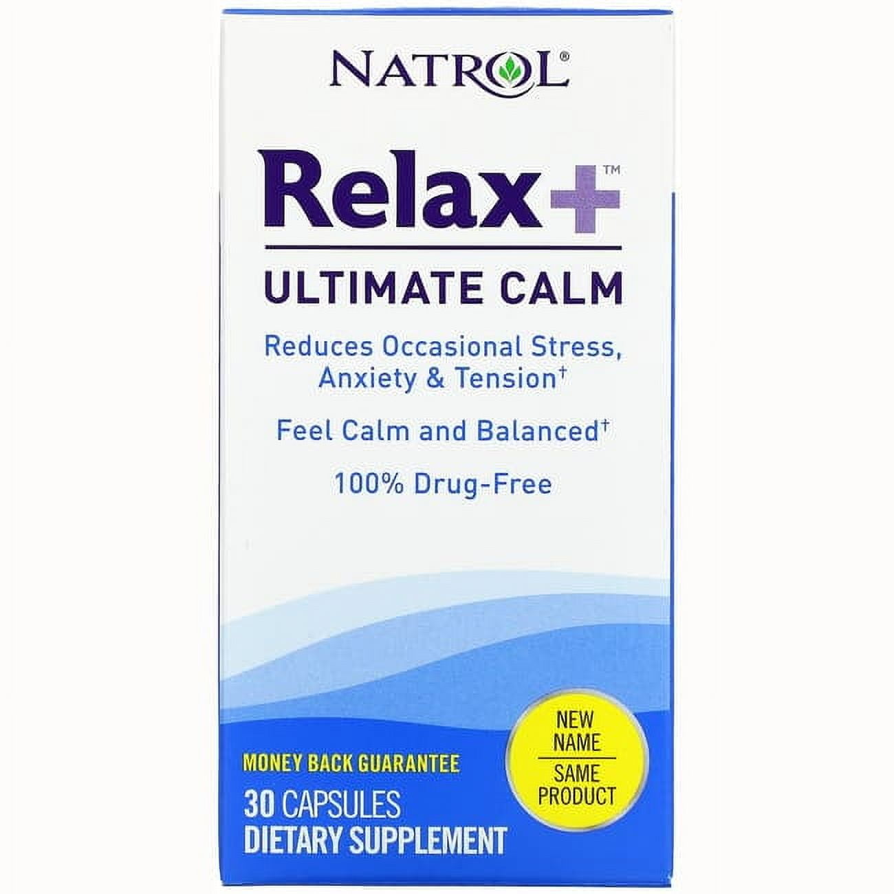 Natrol - Ashwagandha Supplement, Ultimate Calm Stress Relief Pills ...