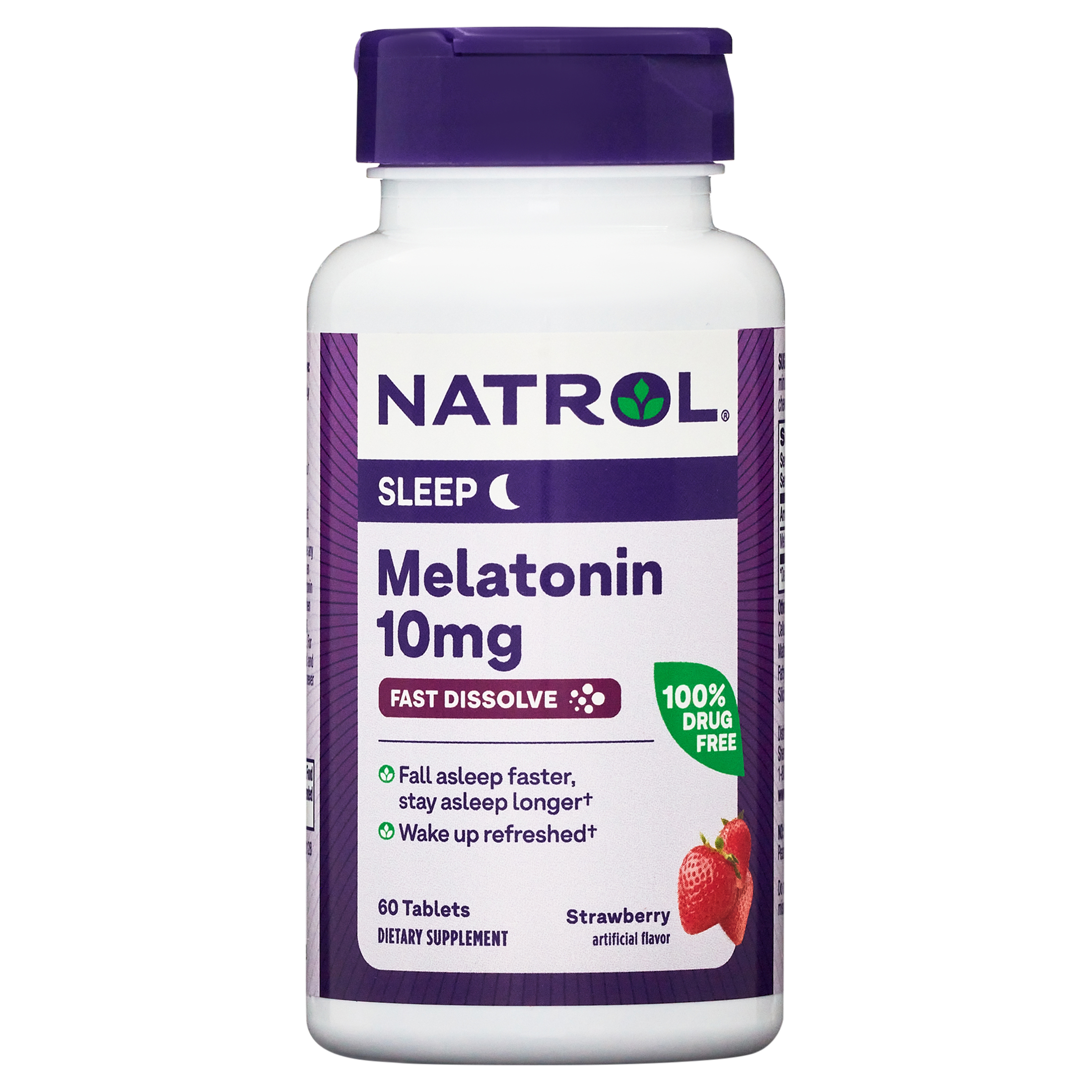 Natrol Advanced Sleep Melatonin + 5 HTP Bi-Layer Tablets, 60 Count ...