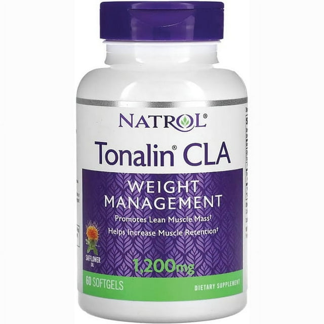 Natrol Tonalin CLA 1200mg Softgels, Fat Burning, 60 Ct - Walmart.com