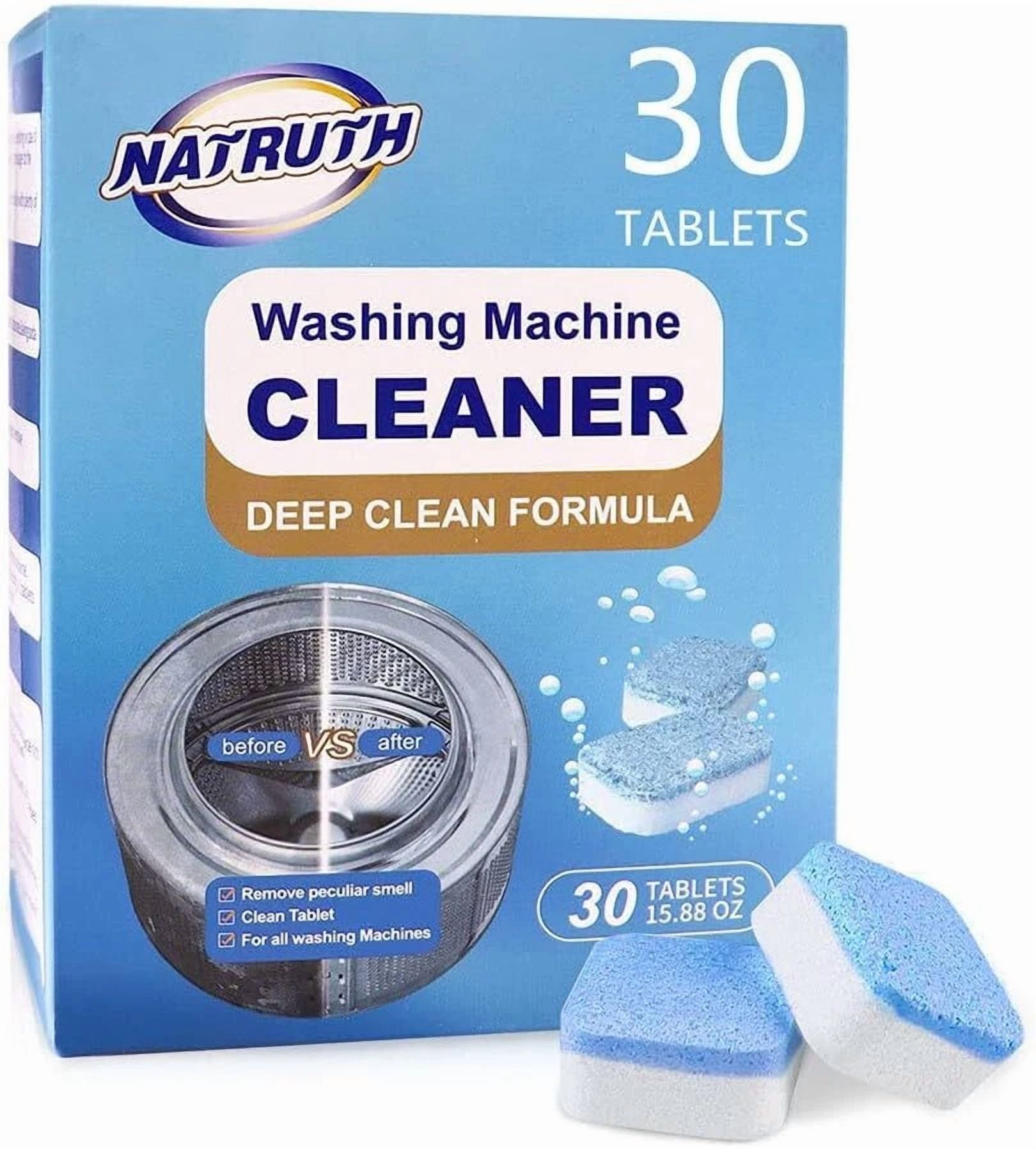 Natruth Washing Machine Cleaner Descaler 30 Pack Deep Cleaning Washer ...