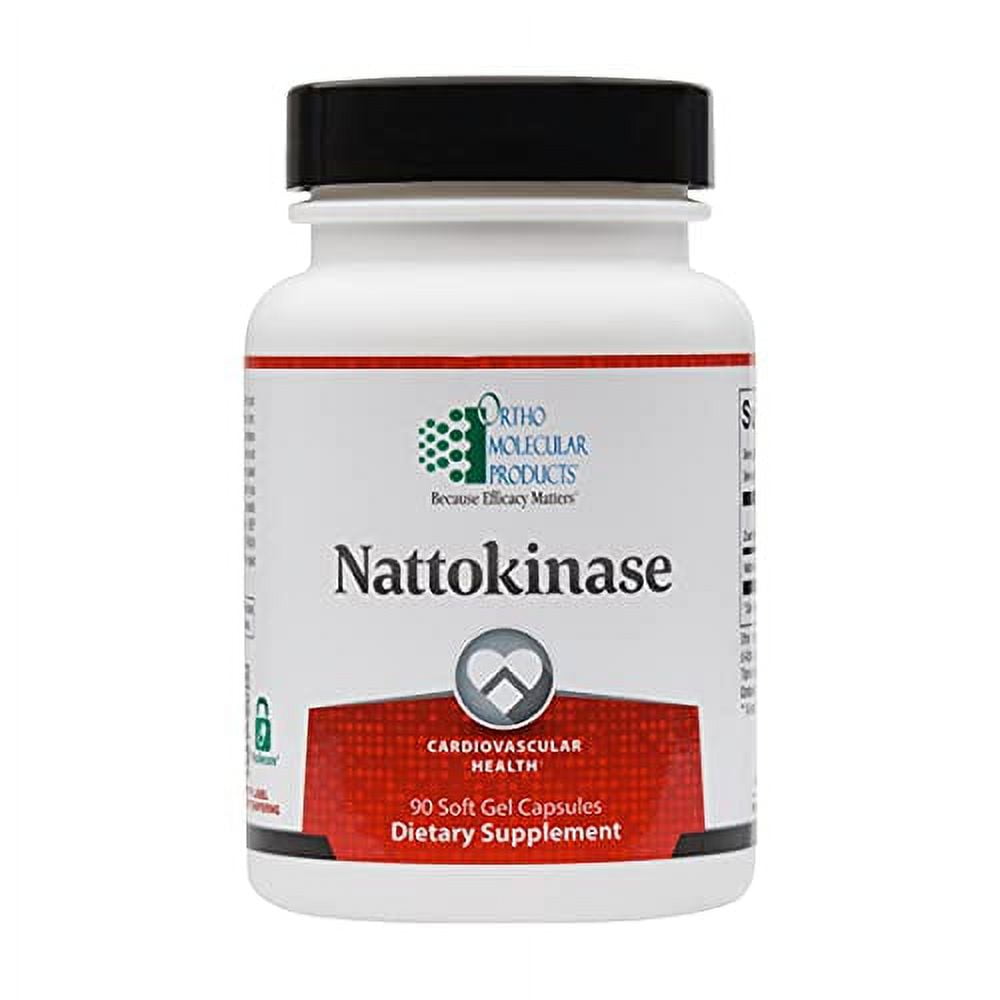 Nattokinase 60 capsules by Ortho Molecular Products - Walmart.com
