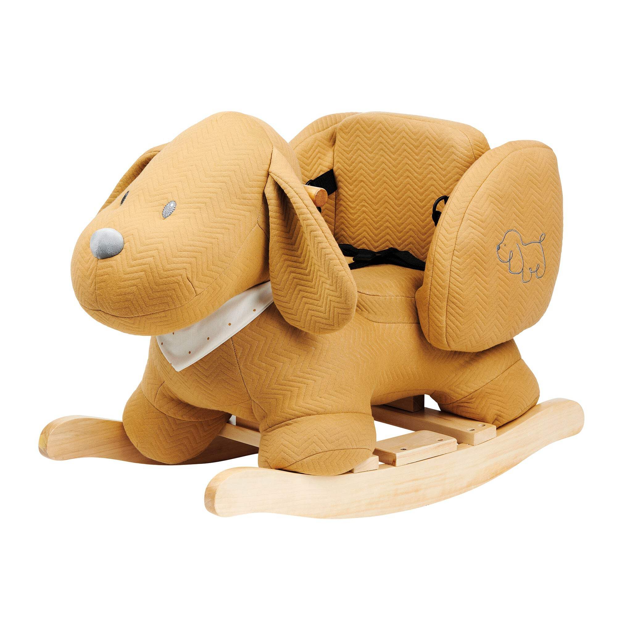 Nattou Rocking Animal, Charlie the Dog - Rocker for Toddlers (10-36 ...