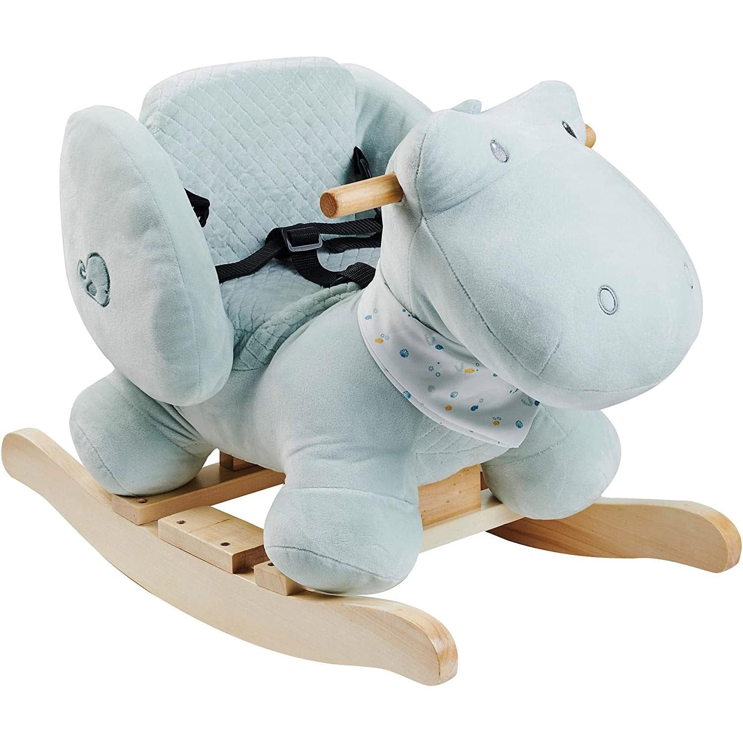 Nattou Rocking Animal for Children, Romeo The Crocodile, 10-36 Months ...