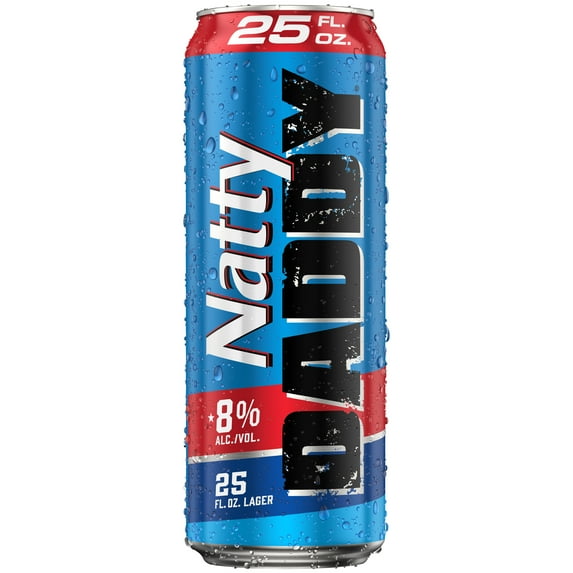 Natty Daddy American Lager Beer 25 fl oz 1 Aluminum Can 8% ABV ...