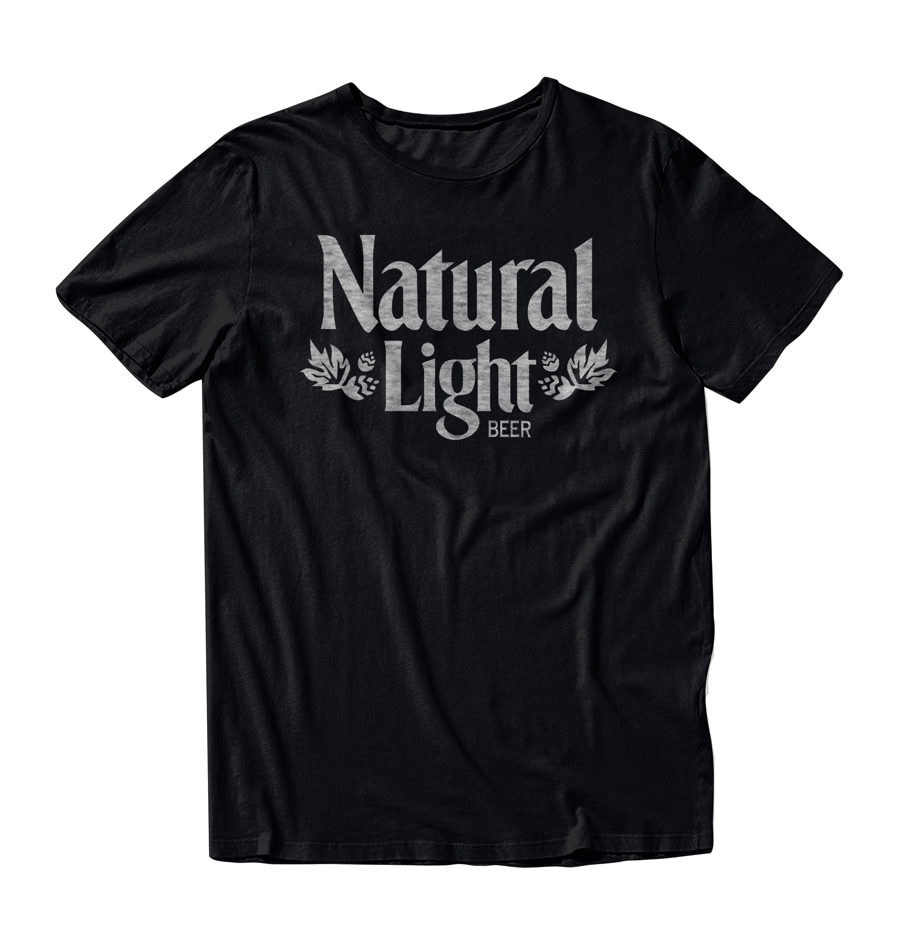 Natty Light Natural Light Retro Logo Mens and Womens Short Sleeve T ...