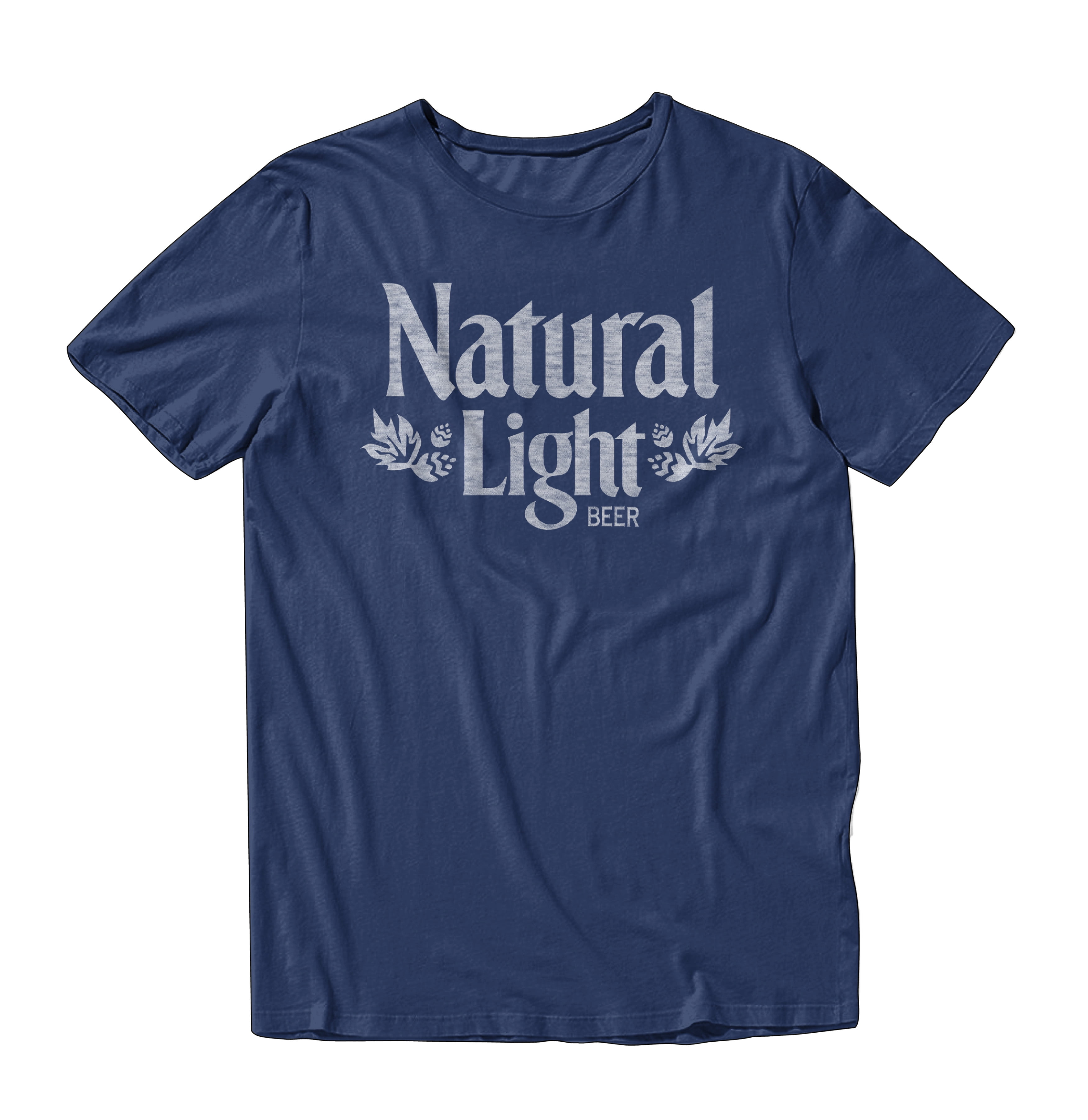 Natty Light Natural Light Retro Logo Mens and Womens Short Sleeve T ...