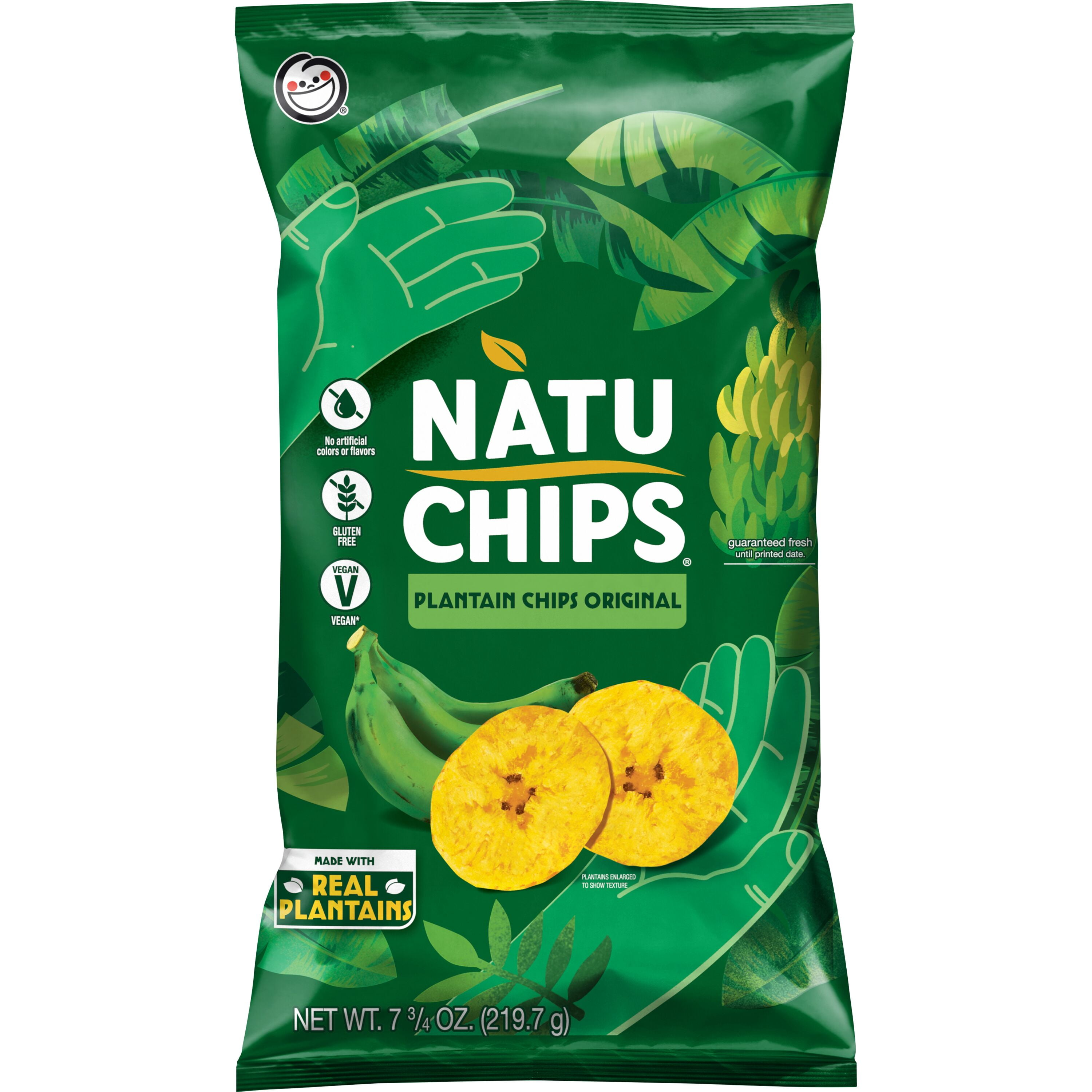 NatuChips Snacks Plantain Original Chips, 7.75 oz - Walmart.com