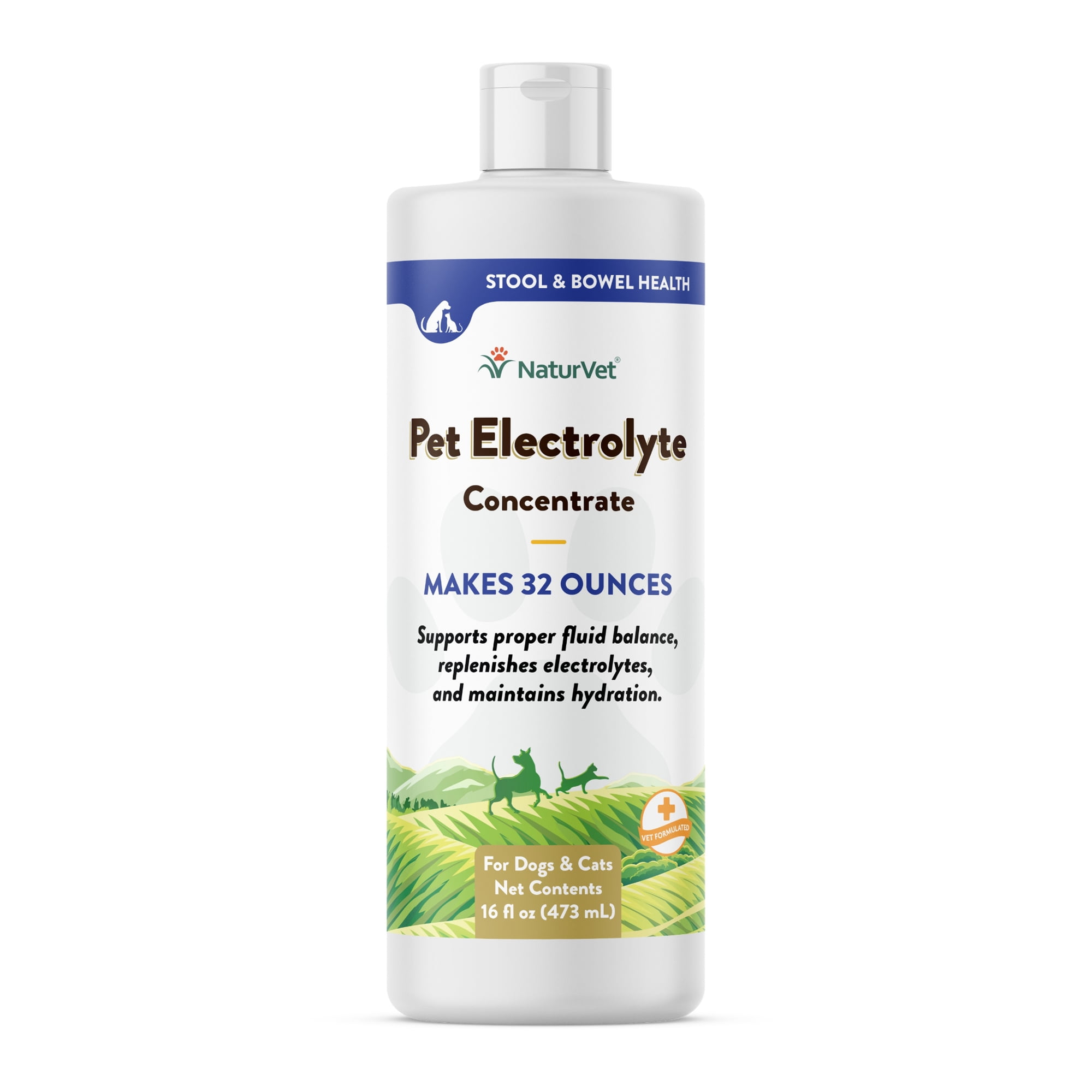 NaturVet Pet Electrolytes for Dogs & Cats 16oz - Walmart.com