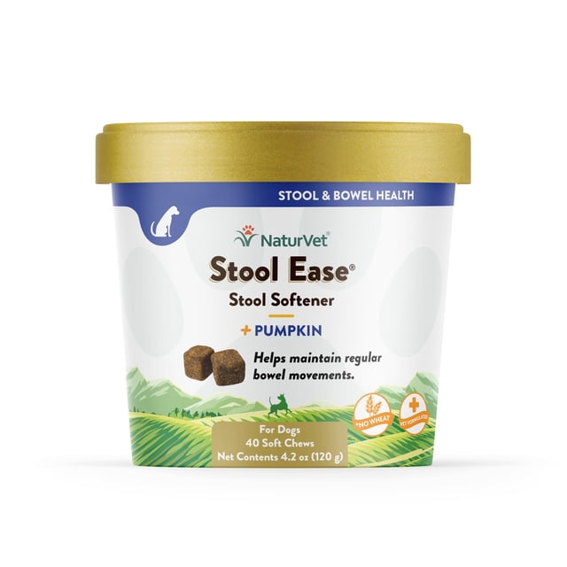 NaturVet Stool Ease - Digestive Supplement & Constipation Treatment for ...
