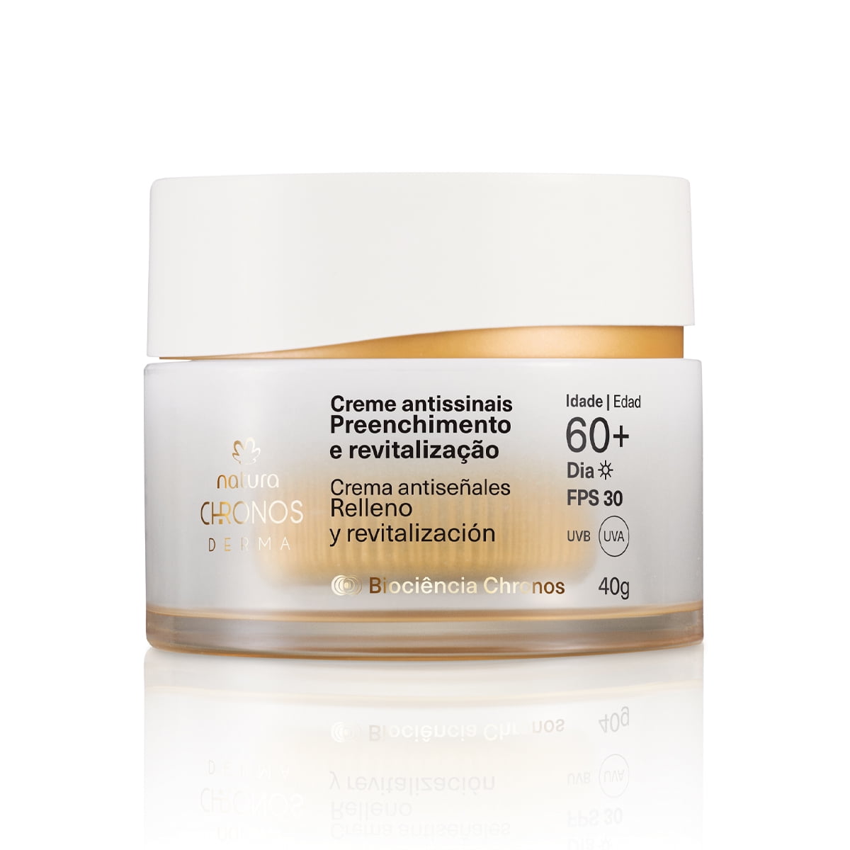 Natura - Linha Chronos - Gel Creme Antissinais Preenchimento e ...