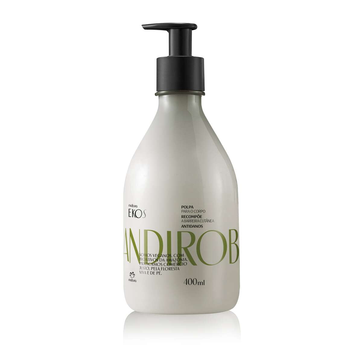 Natura - Linha Ekos (Andiroba) - Polpa Hidratante Corporal 400 Ml ...
