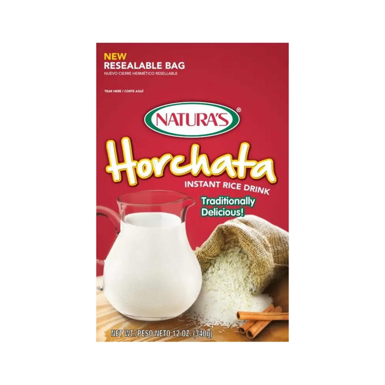 Naturas Horchata Drink Mix Powder 14 oz - Walmart.com