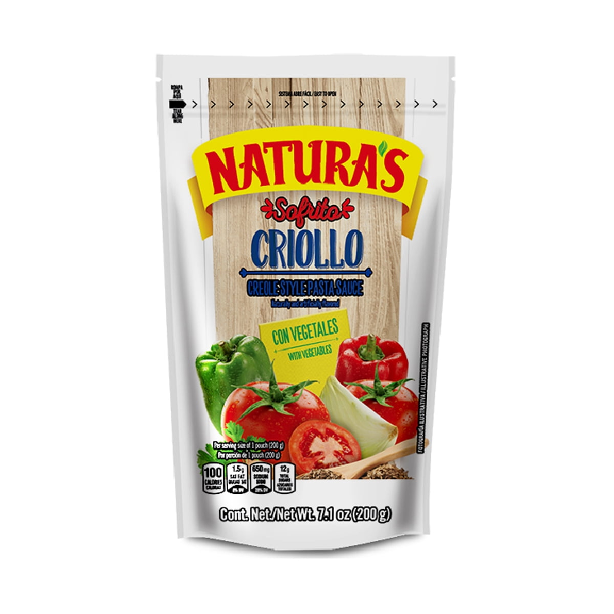 Natura's Sofrito Criollo Sauce, 7.1 oz (12 Pack) - Walmart.com