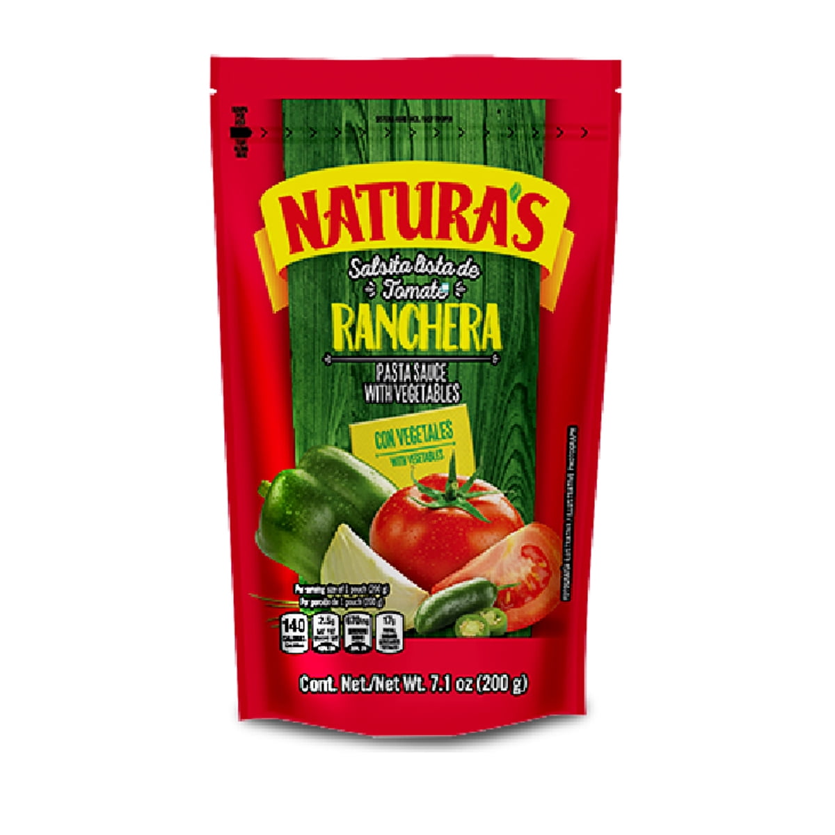 Natura's Tomato Sauce Ranchera, 7.1 oz (12 Pack) - Walmart.com